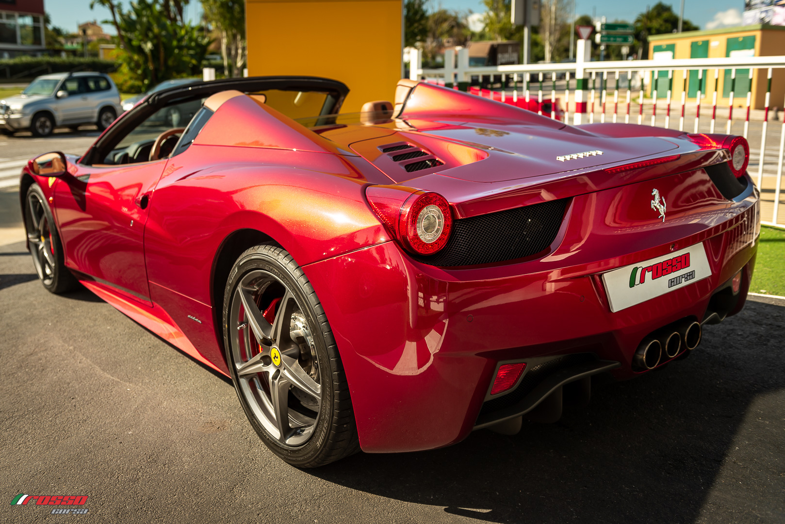 Rosso Corsa - Ferrari 458 Spider
