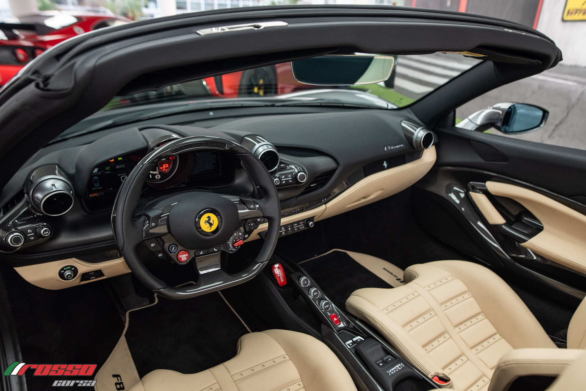 Rosso Corsa - Ferrari F8 Spider