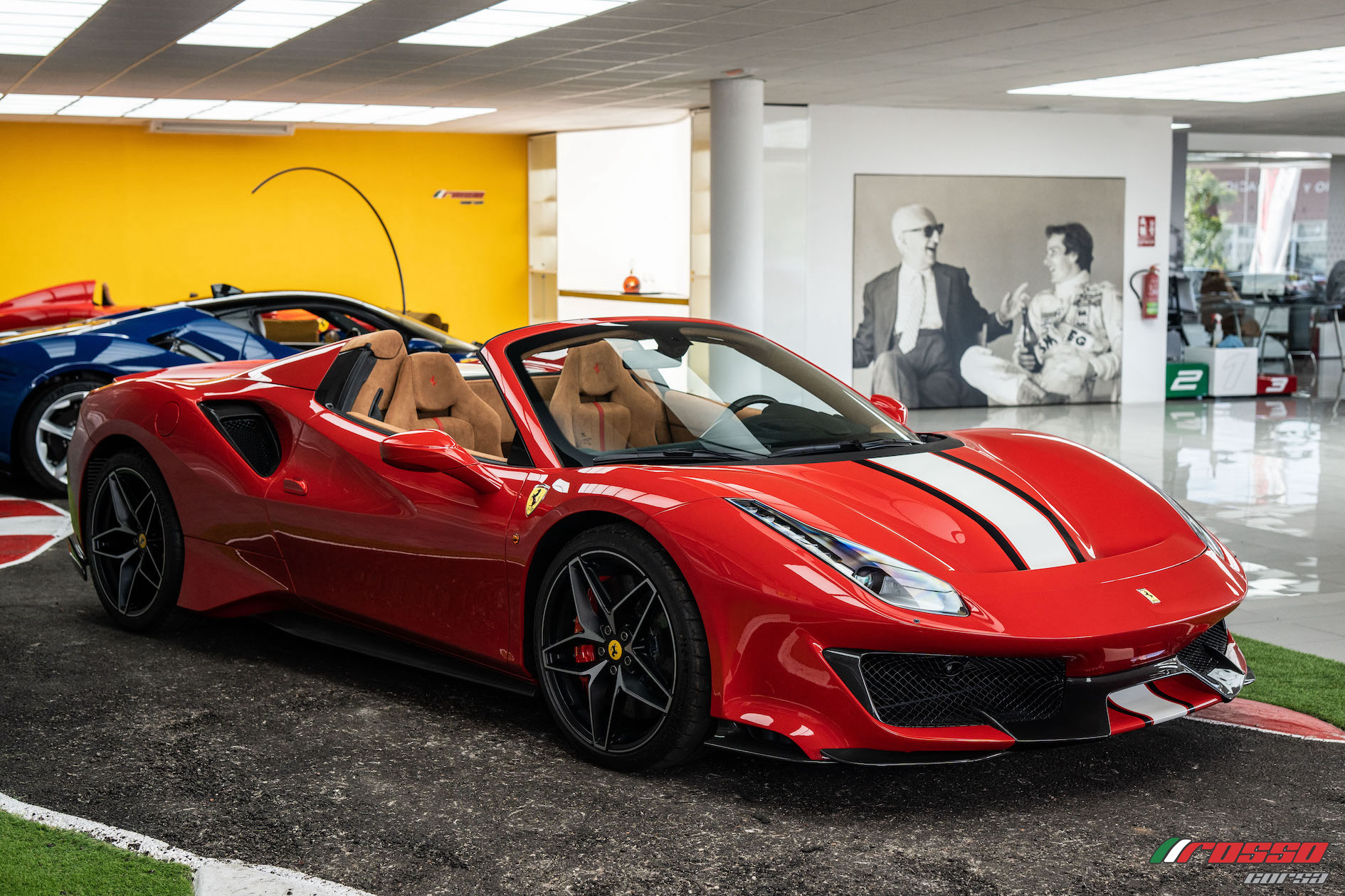 FERRARI 488 PISTA SPIDER - Rosso Corsa