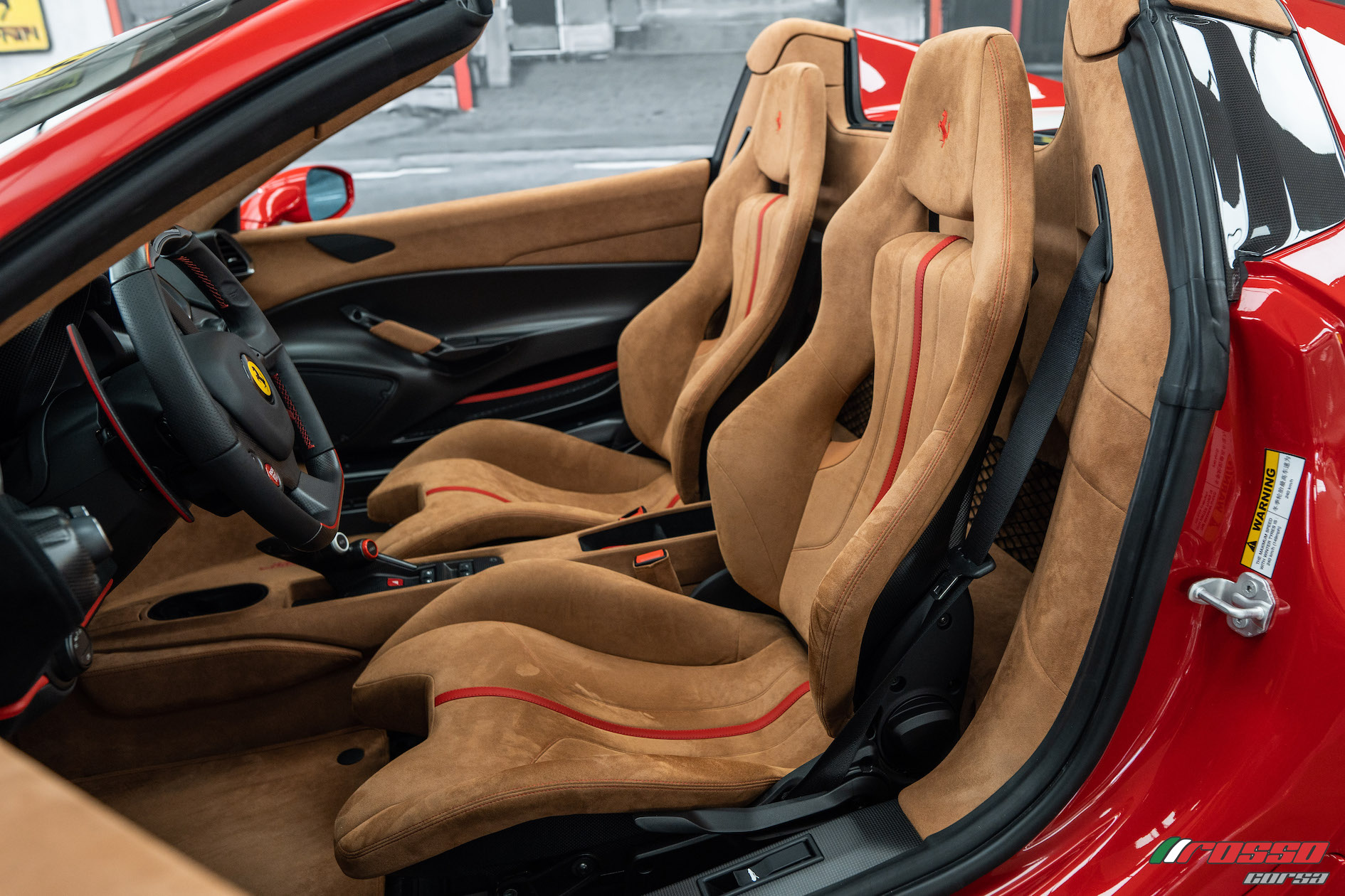 FERRARI 488 PISTA SPIDER - Rosso Corsa