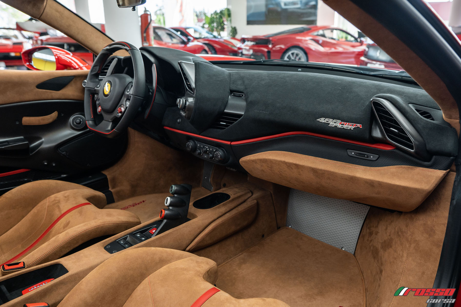 FERRARI 488 PISTA SPIDER - Rosso Corsa